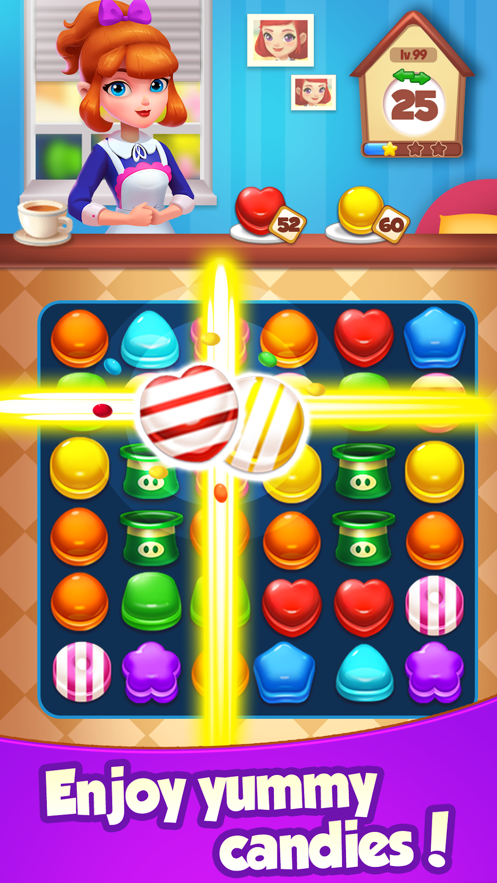 Candy House Smash-Match 3 Game for Android - Download