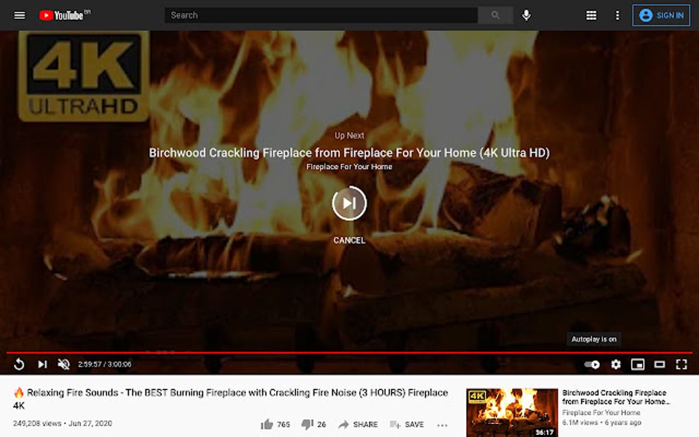 YouTube Instant Autoplay for Google Chrome - Extension Download