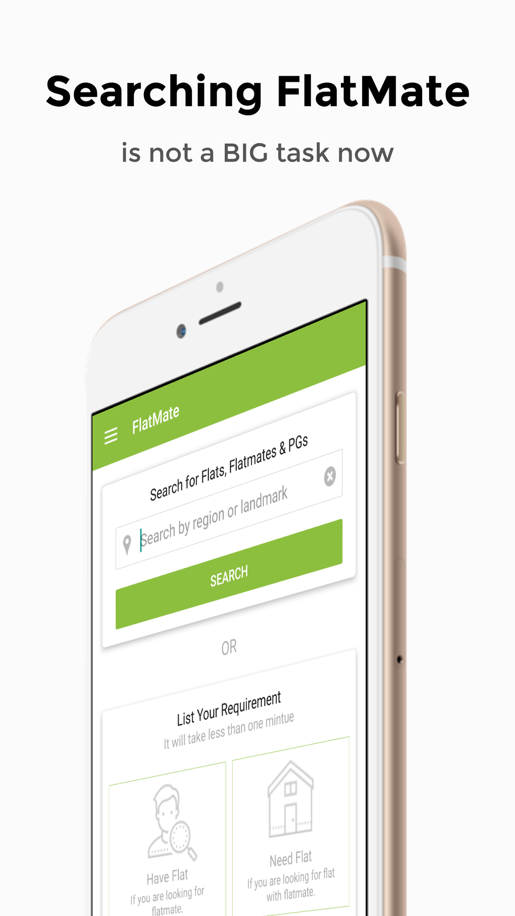 FlatMate:Find RoomMate Rooms for iPhone - Download