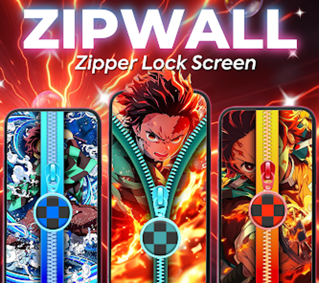 ZipWall : Zipper Lock Screen for Android - Download