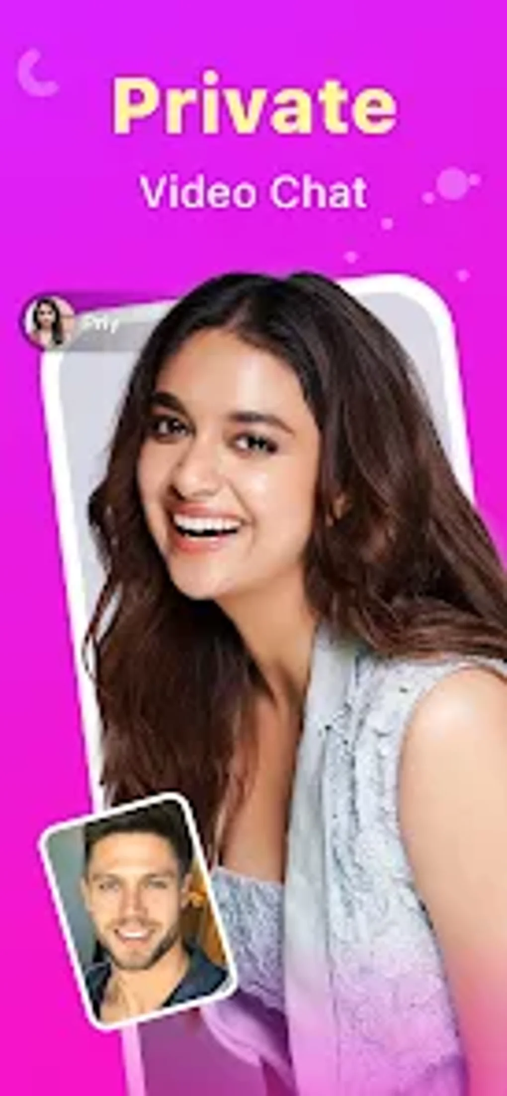 Priy - Video Chat And Meet para Android - Descargar