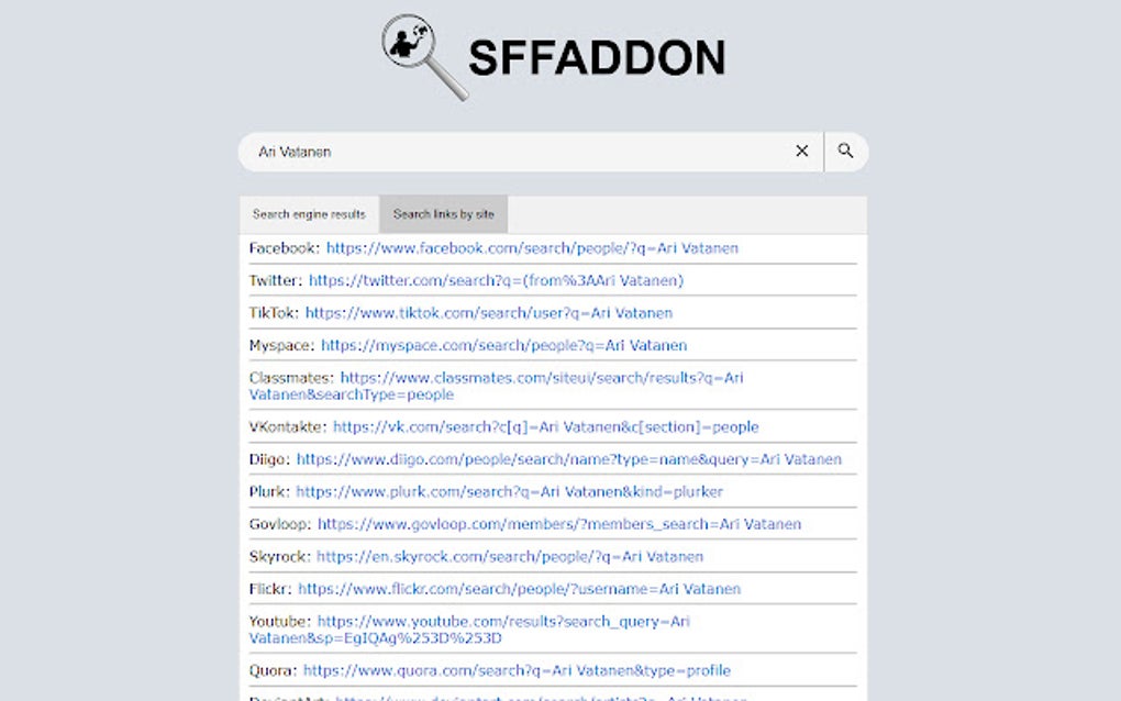 Social Friend Finder for Google Chrome - Extension Download
