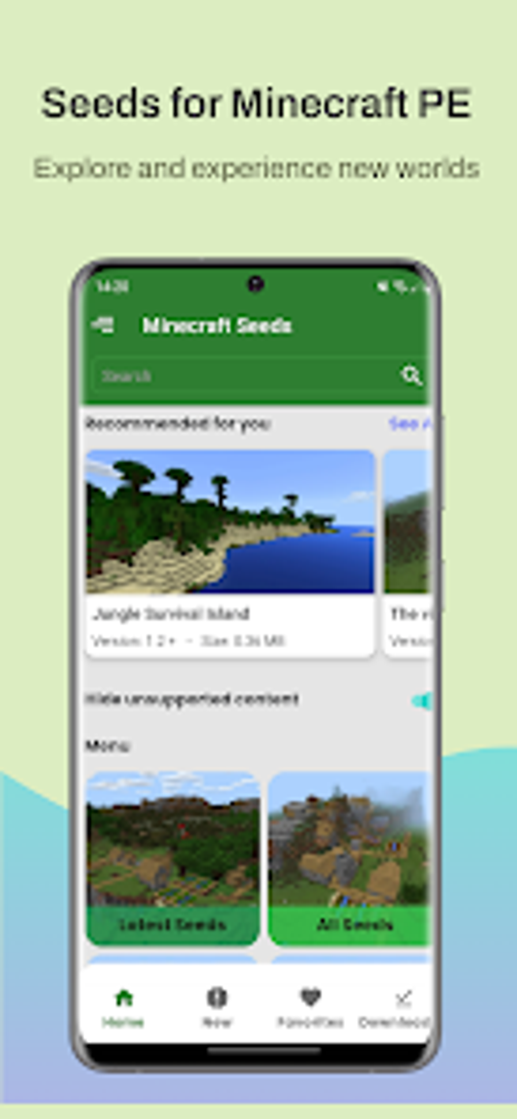 Seeds for Minecraft World 2023 para Android - Descargar