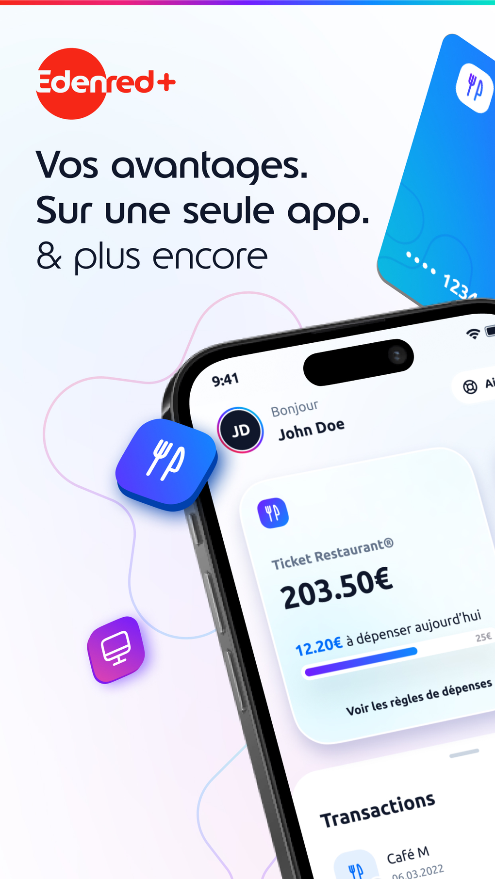 Edenred สำหรับ iPhone - ดาวน์โหลด