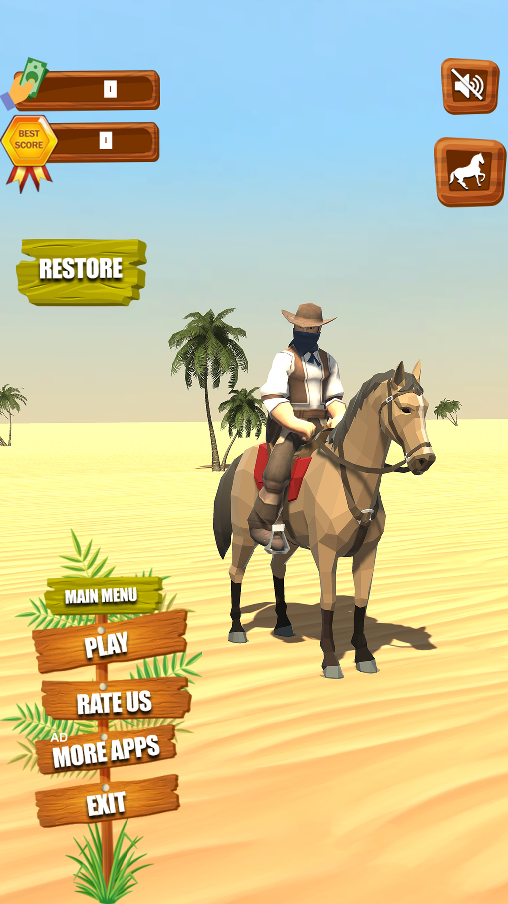 Wild Horse Dash Run для iPhone — Скачать
