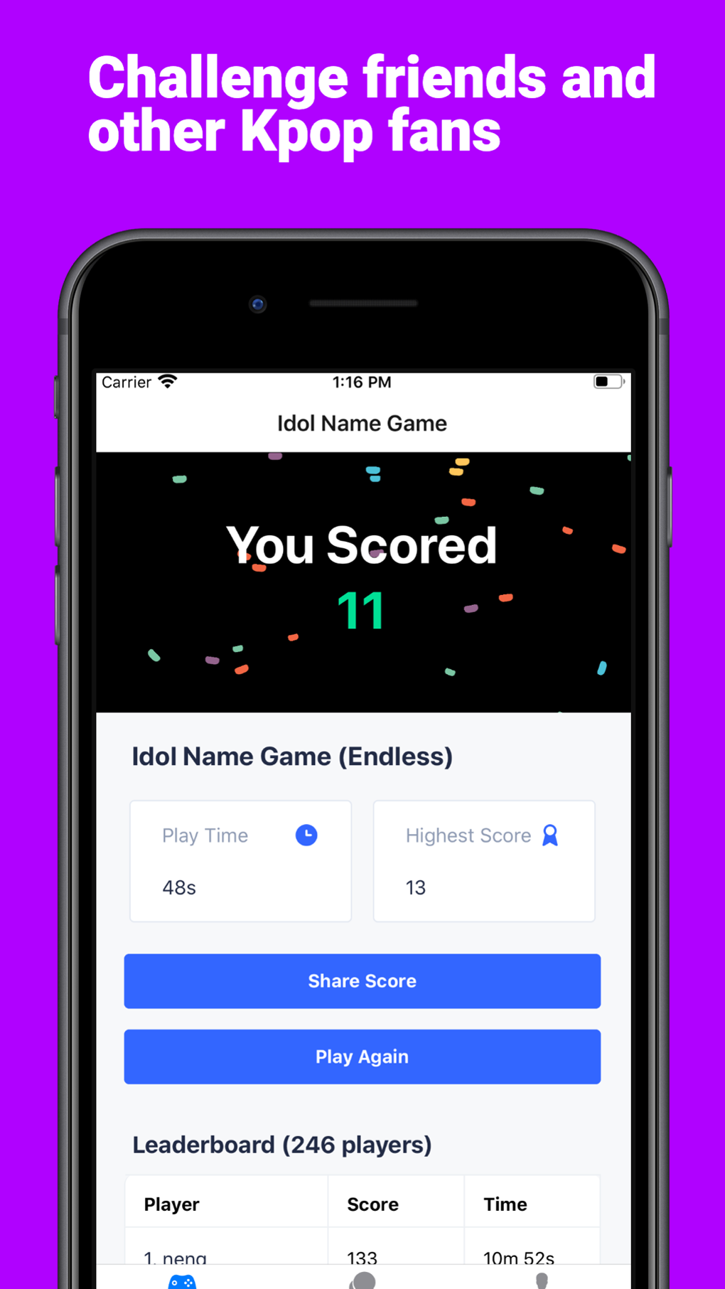 iPhone 용 Kpop Quiz for K-pop Fans - 다운로드