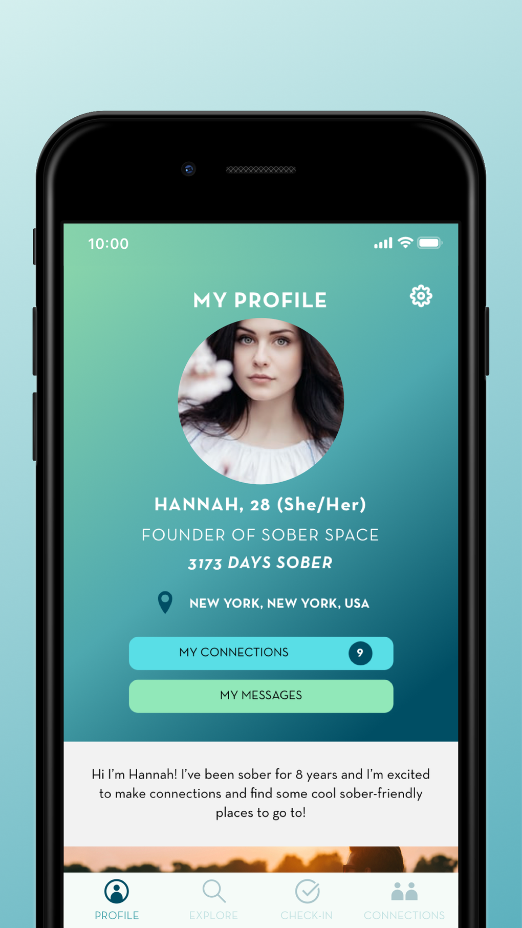 Sober Space for iPhone - Download