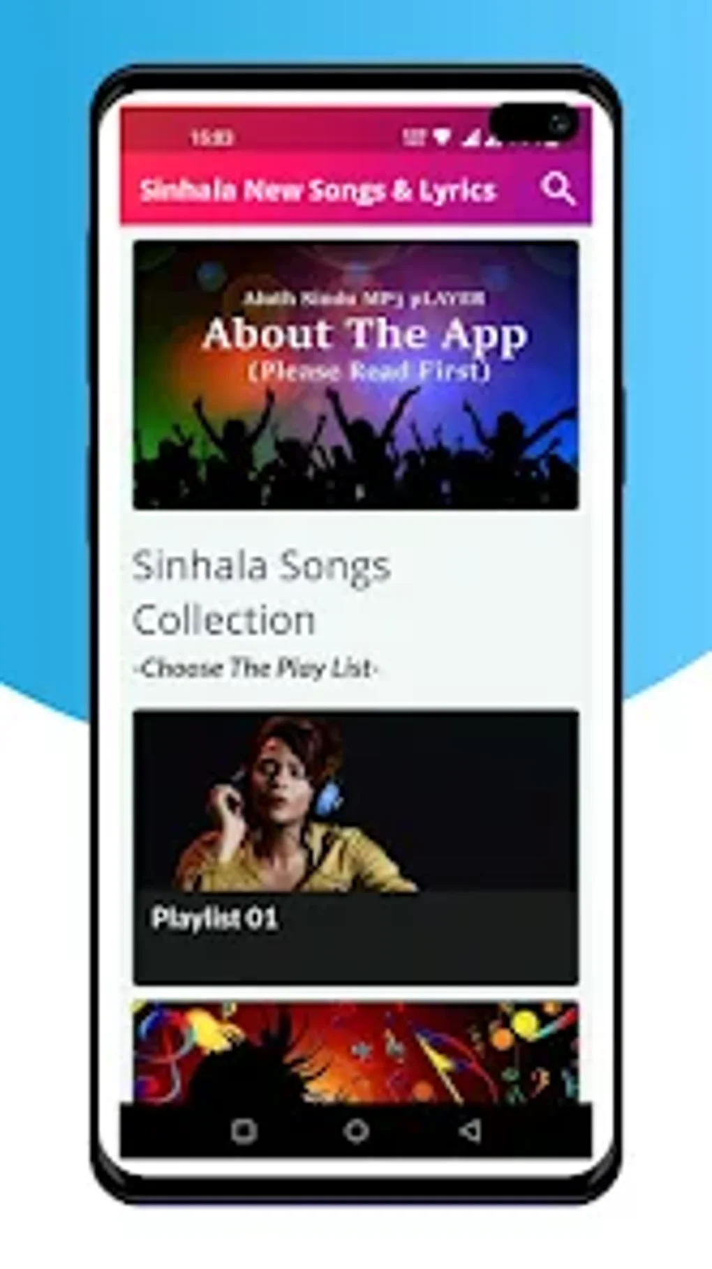 Sinhala Songs Lyrics para Android - Descargar