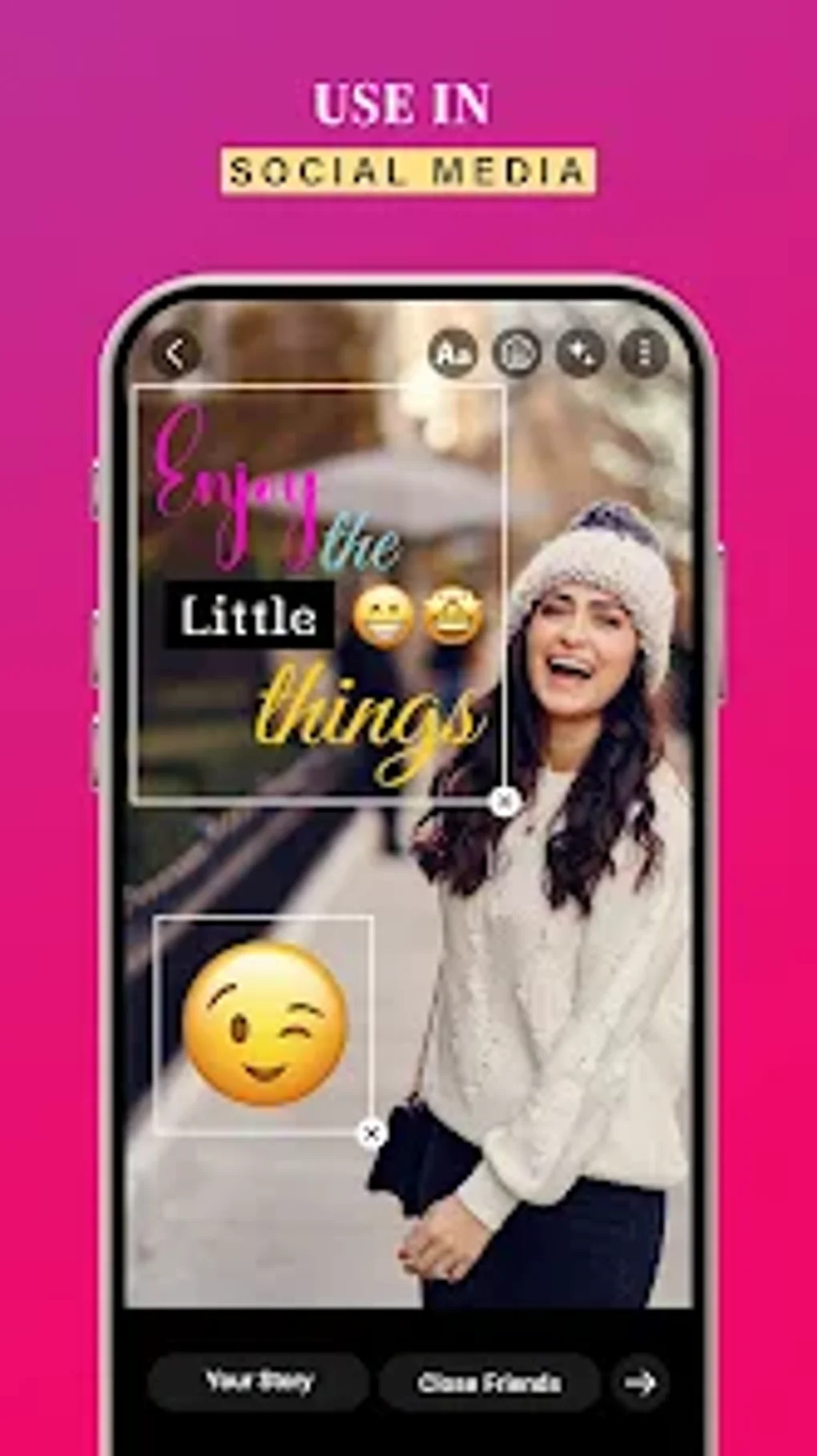 iOS Emojis For Story für Android - Download