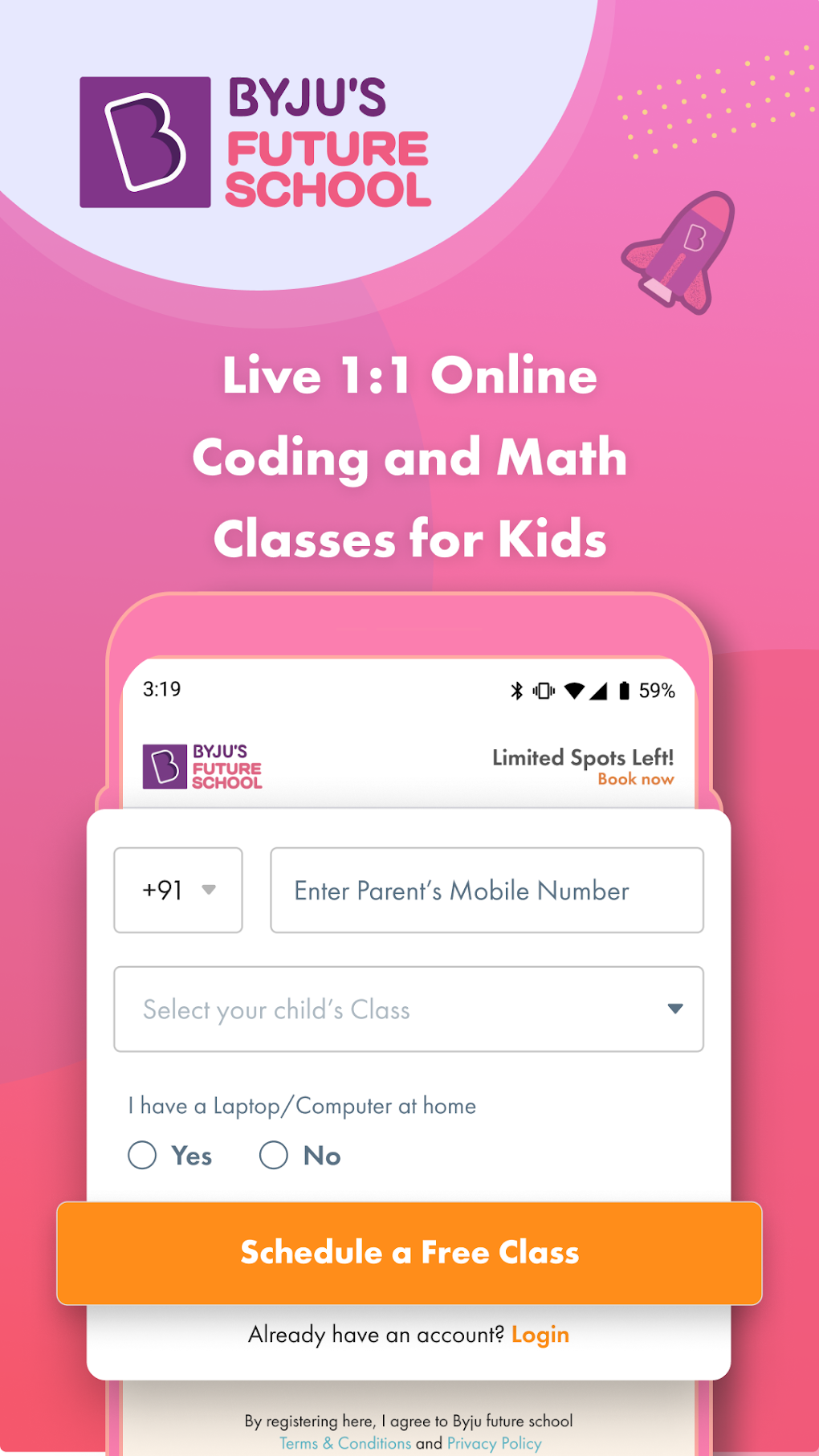 BYJUS FutureSchool Kids Coding Math Classes For Android Download