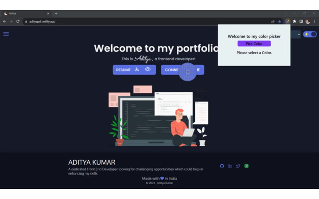 Color-Picker para Google Chrome - Extensión Descargar