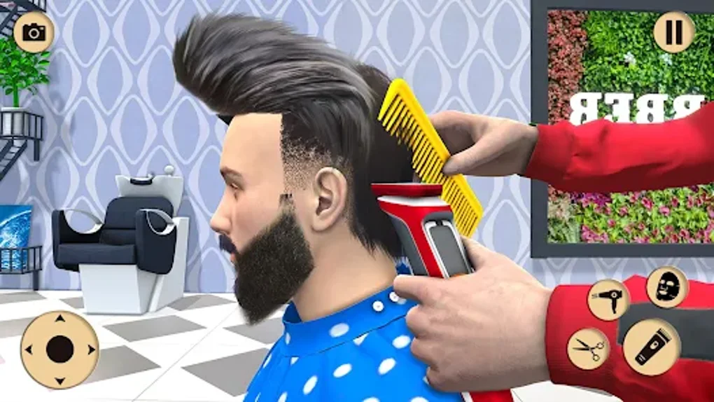 Barber Shop Haircut Simulator para Android - Descargar