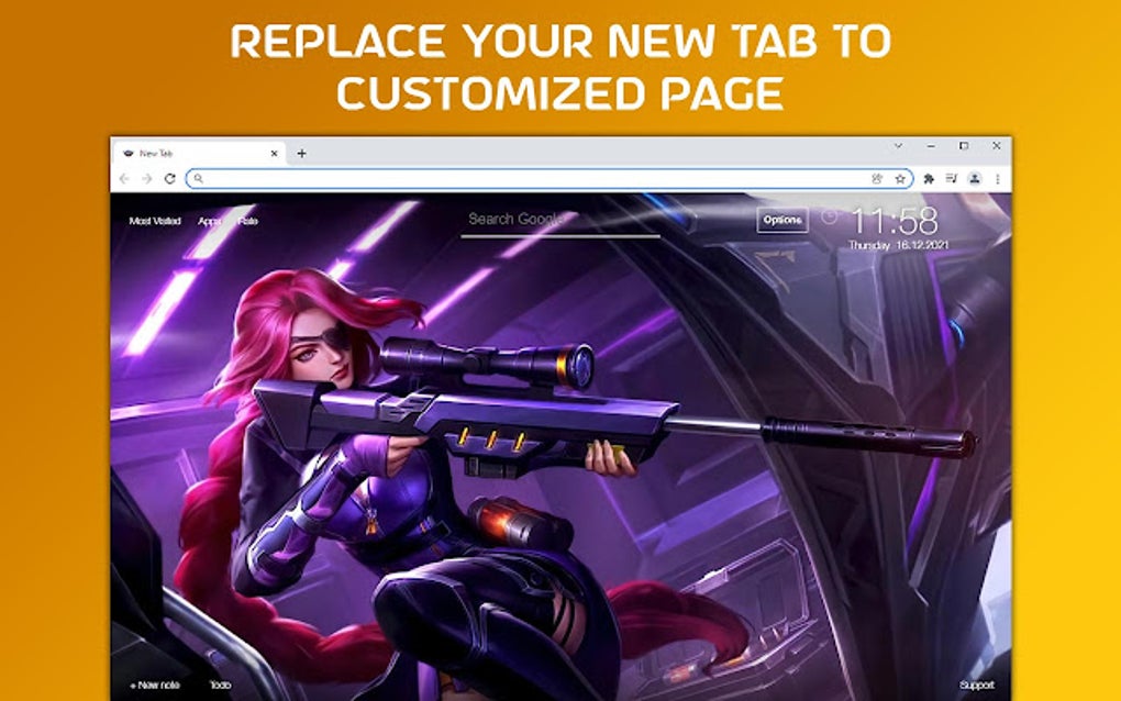 Mobile Legends Bang Bang Wallpapers NewTab for Google Chrome ...