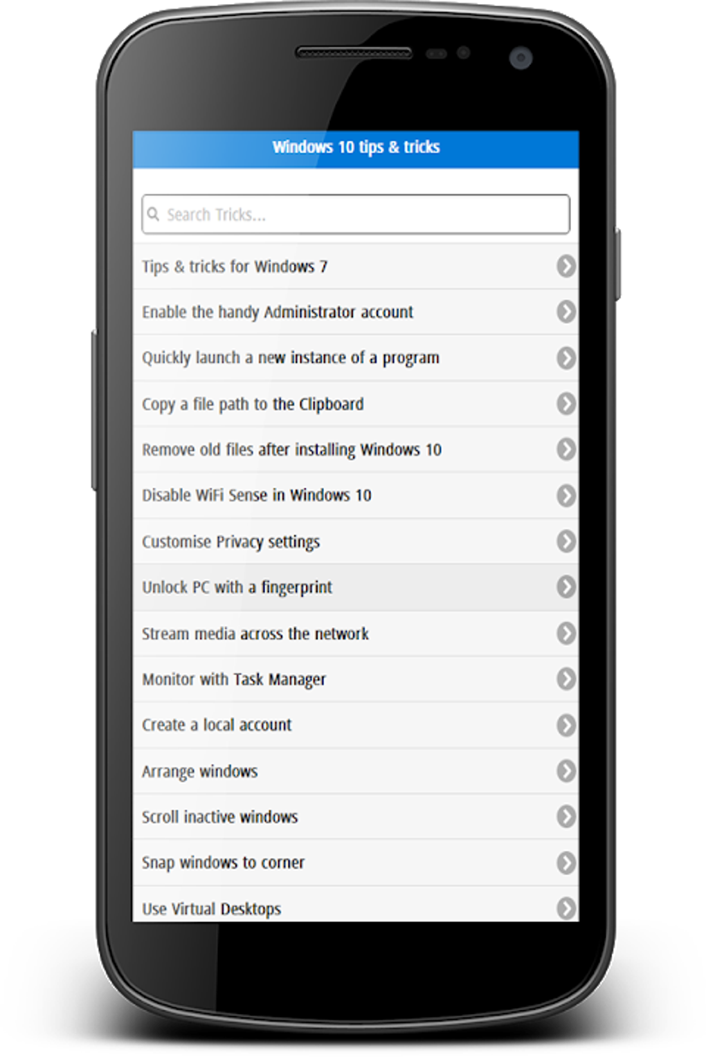 Tips Tricks For Windows APK For Android Download