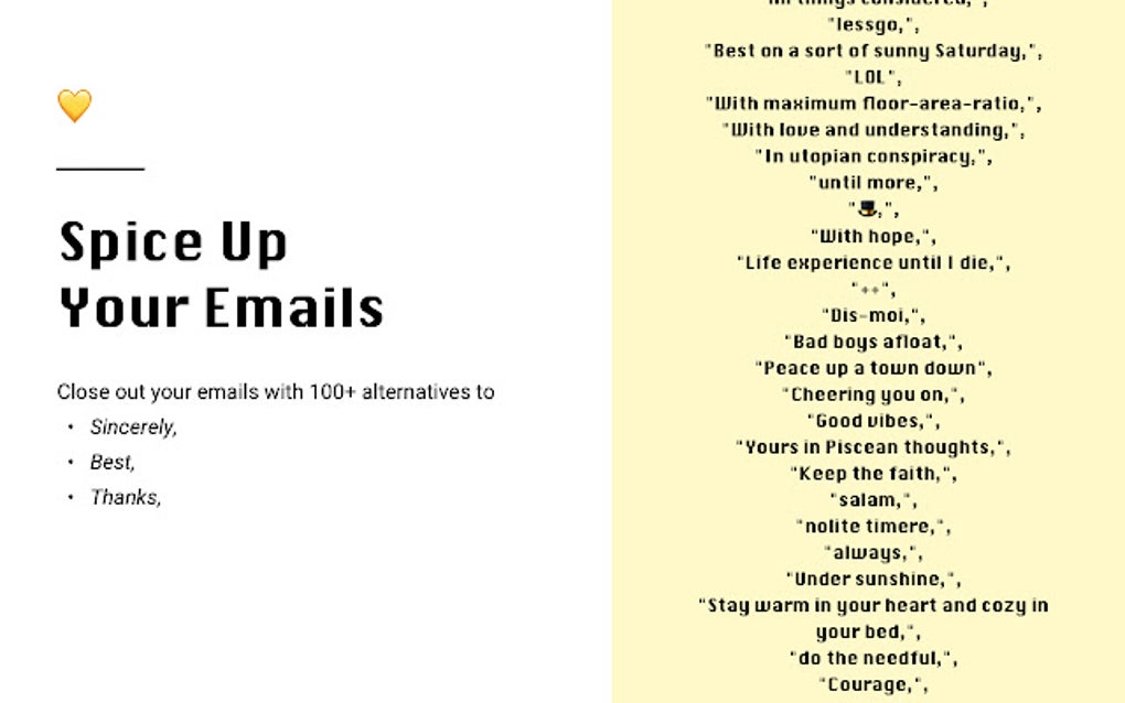 Good Sign-Offs Gmail Extension für Google Chrome - Erweiterung Download