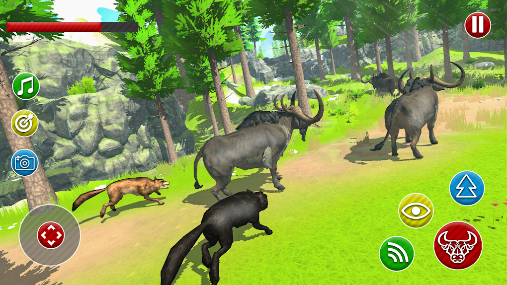 Angry Bull Wild Cow Jungle Sim for Android - Download