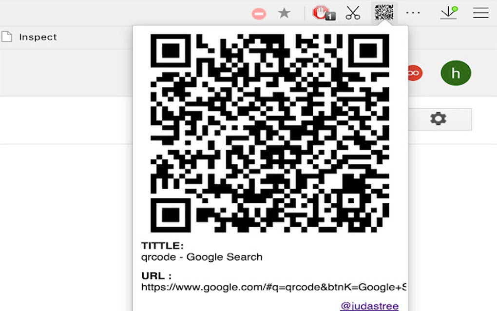 QRcode Generator para Google Chrome - Extensión Descargar