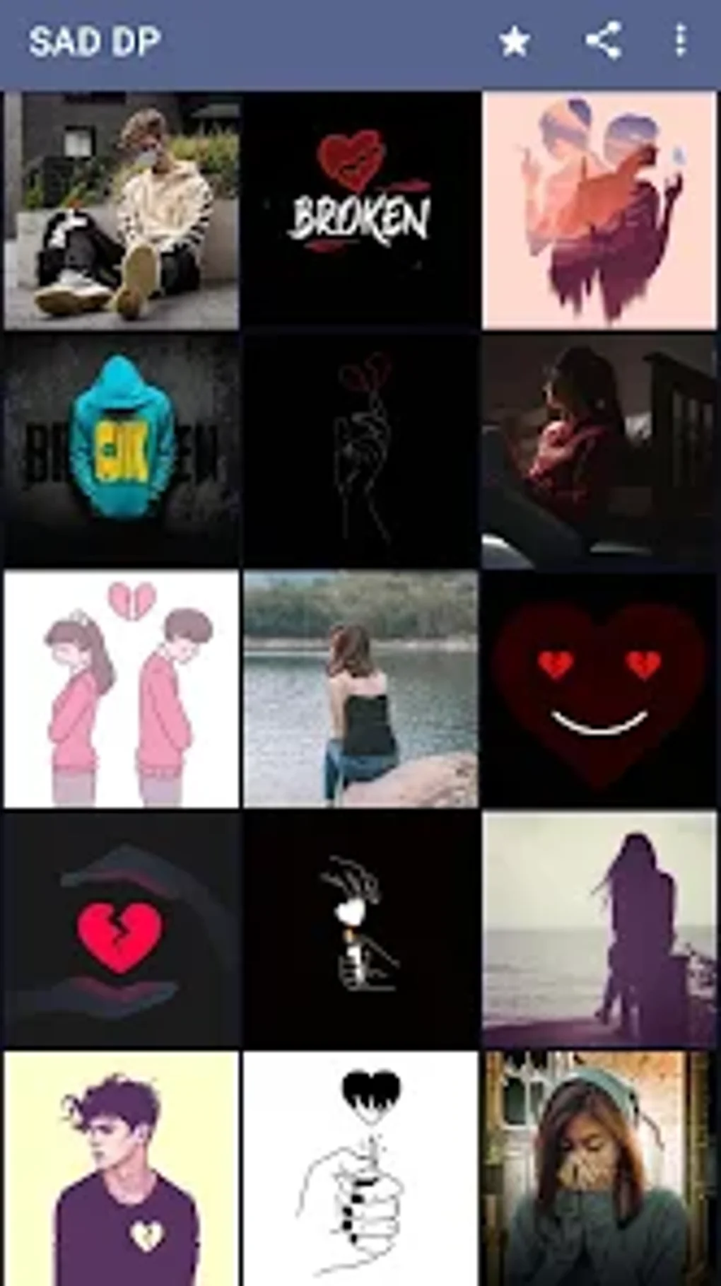 Sad DP Images Pic for Android - Download