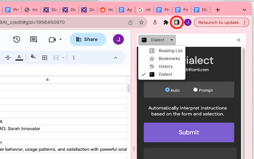 Dialect for Google Chrome - Extension Download