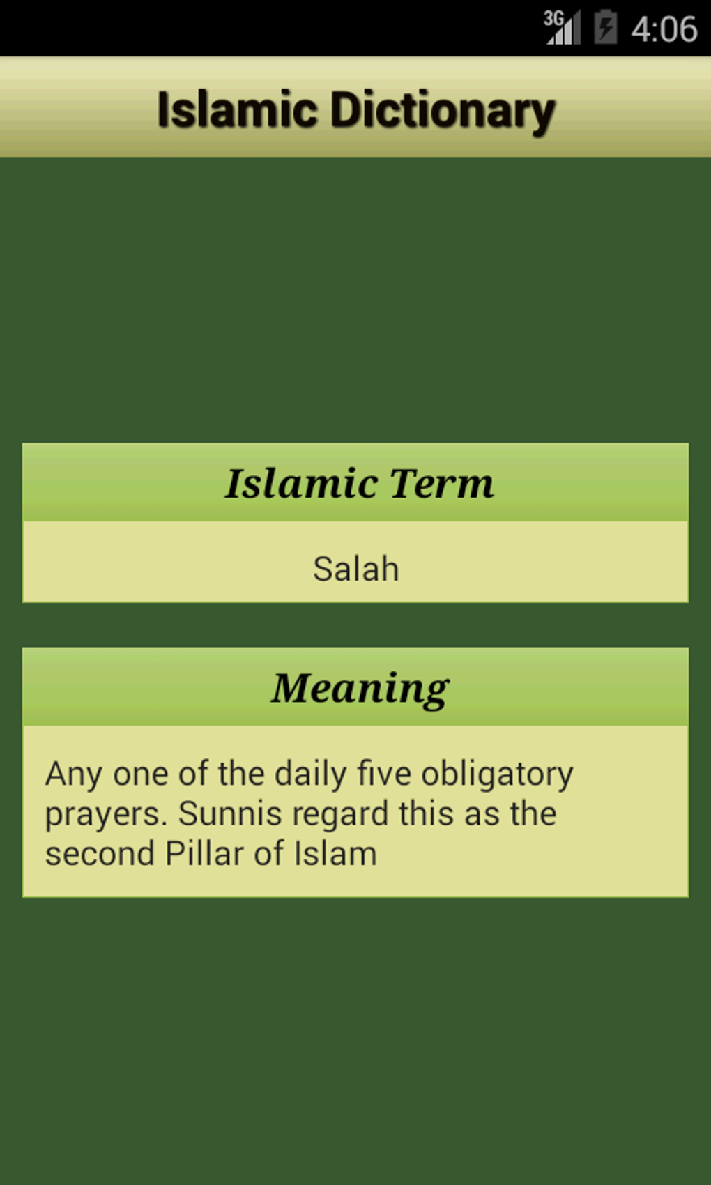 Muslim Islamic Dictionary APK for Android - Download