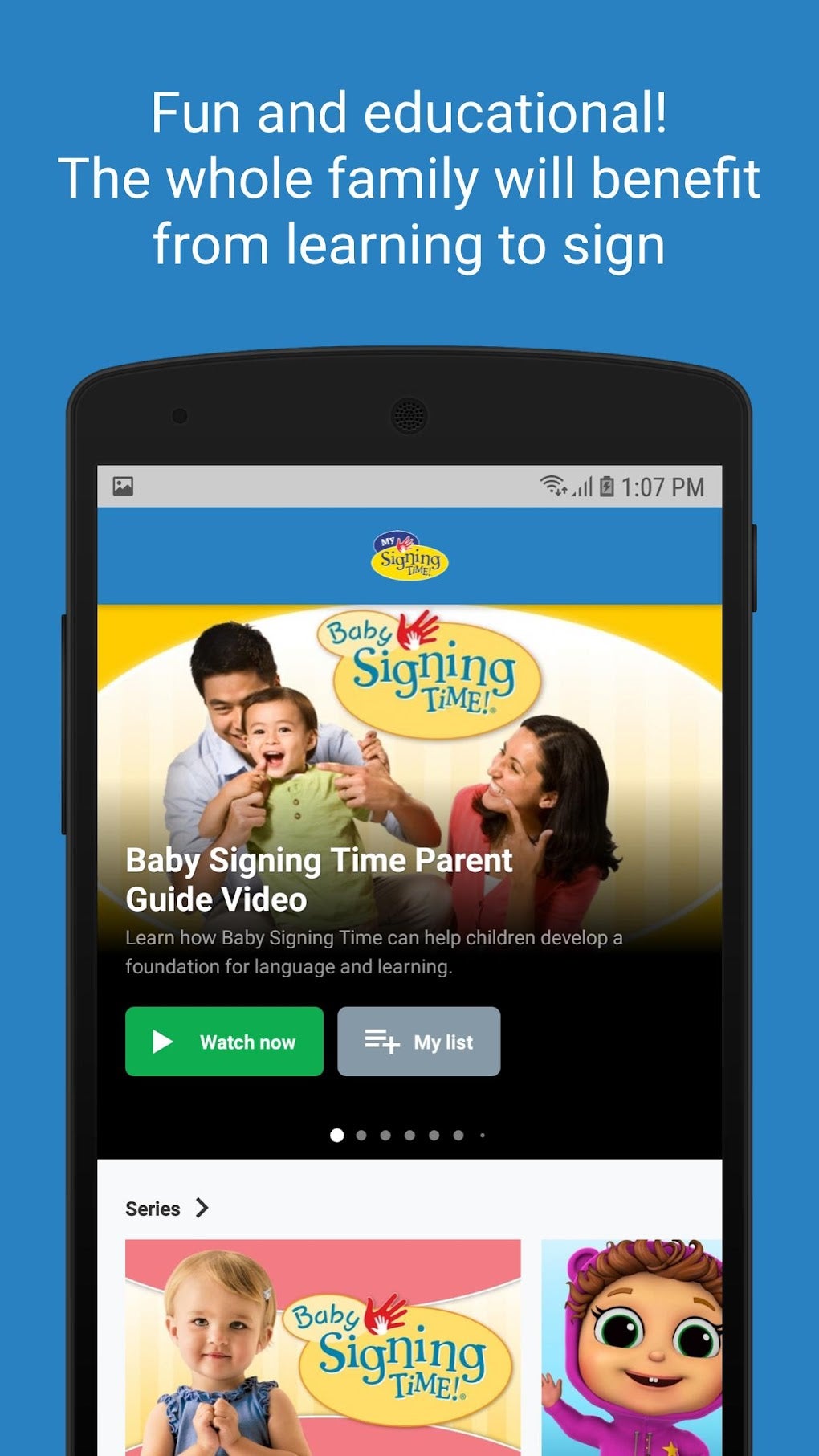 My Signing Time for Android - Download