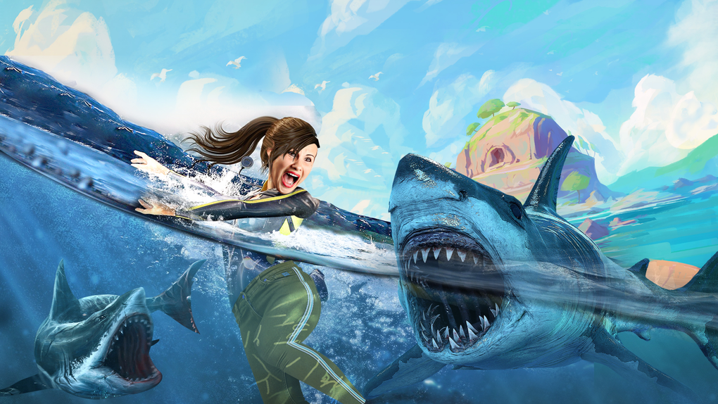 Shark Attack : Fun Fish Games for iPhone - Download