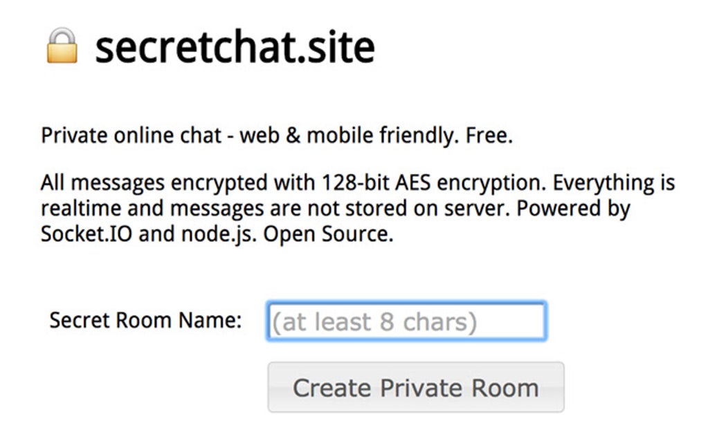 secretchat.site for Google Chrome - Extension Download
