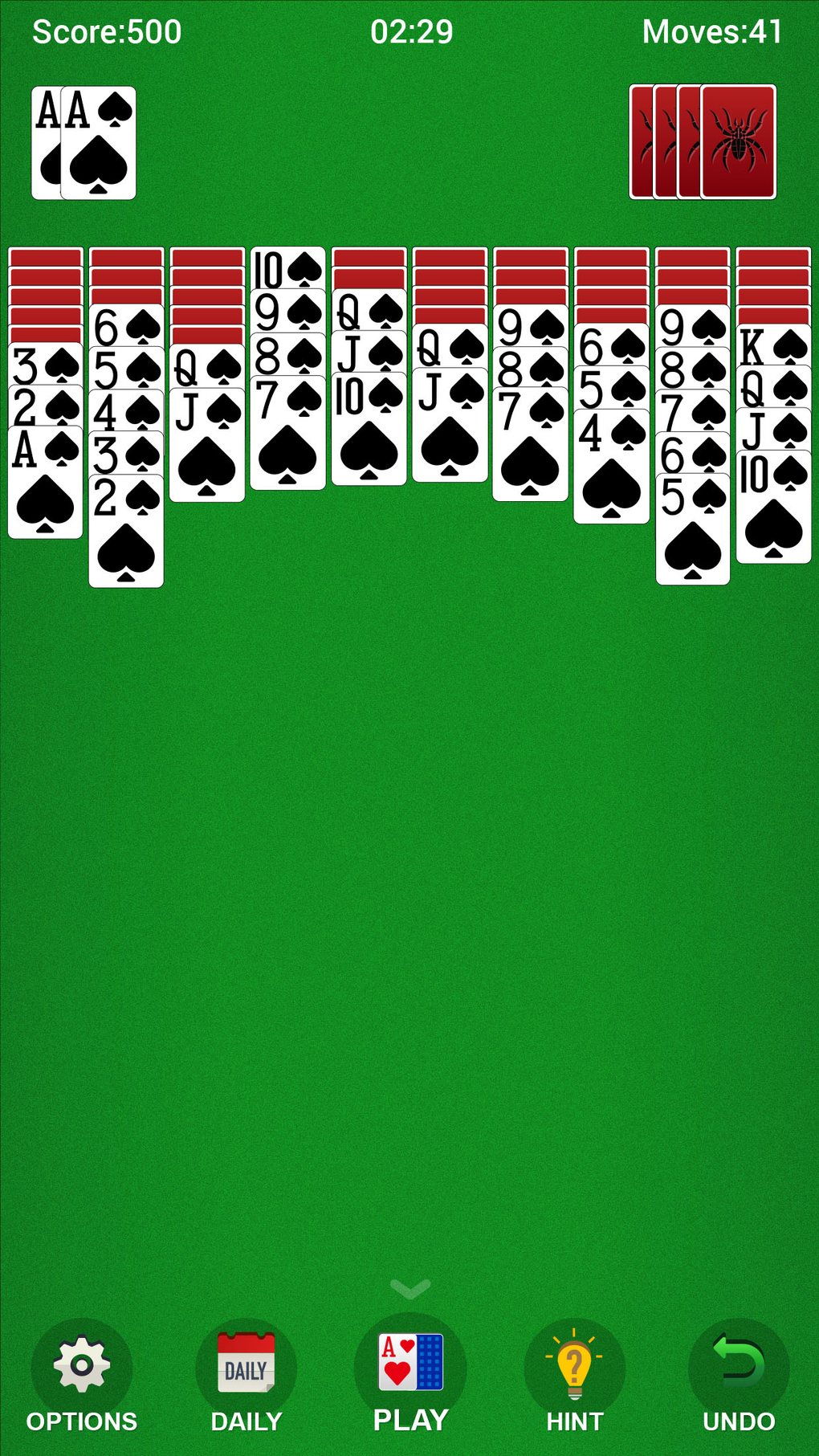 .Spider Solitaire for iPhone - Download