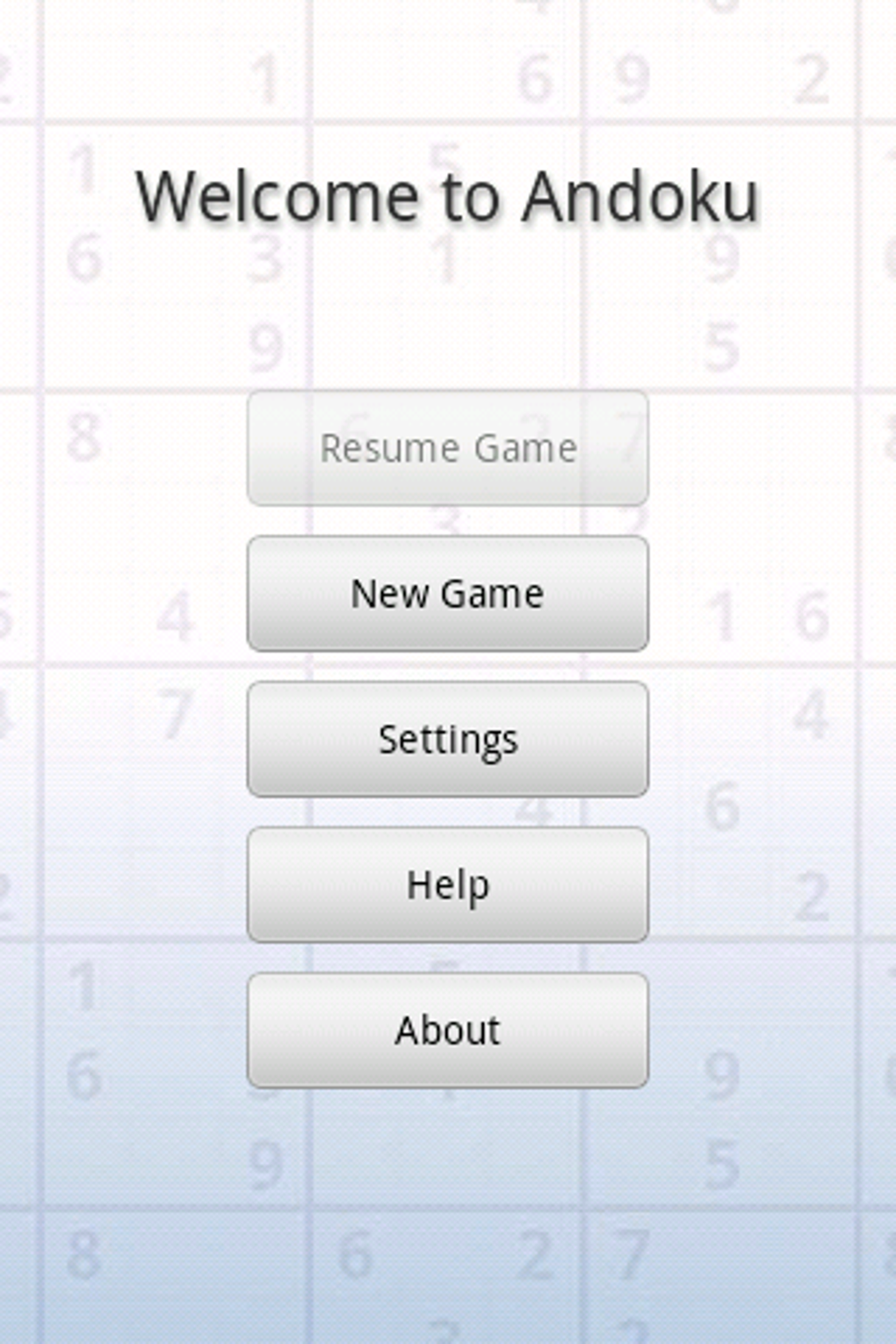 Andoku Sudoku pour Android - Télécharger