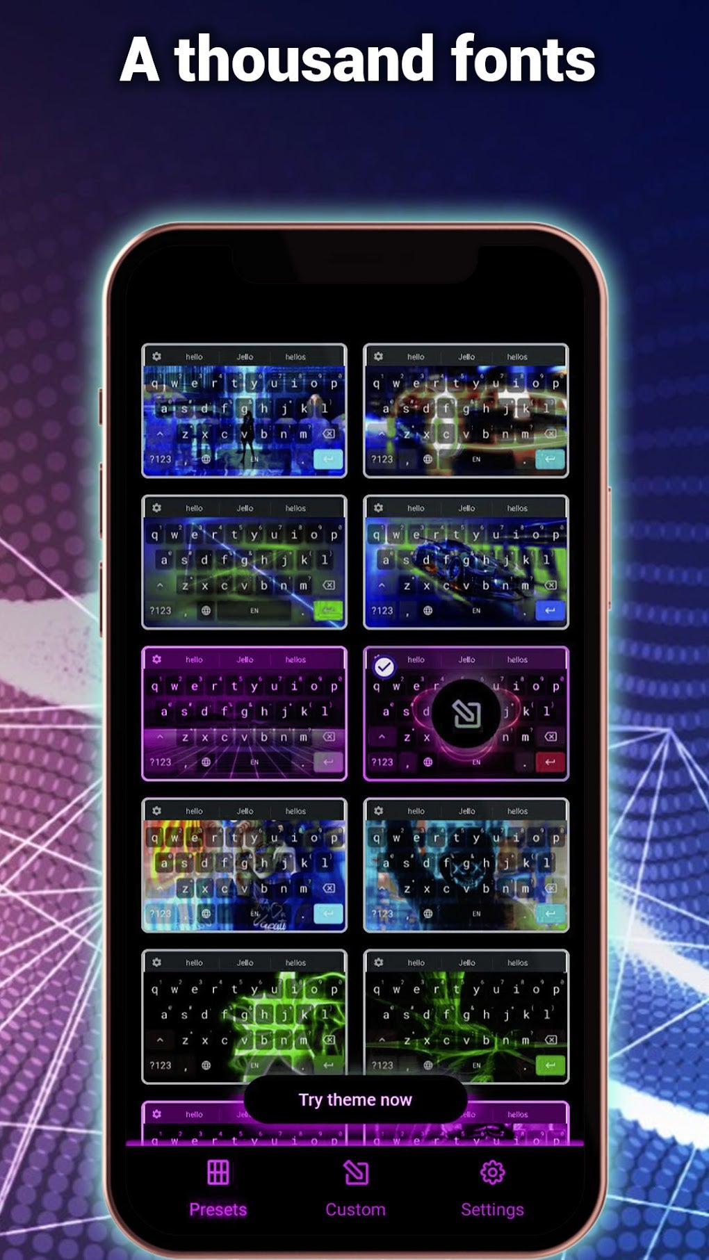 Special Fonts: Keyboards para Android - Descargar