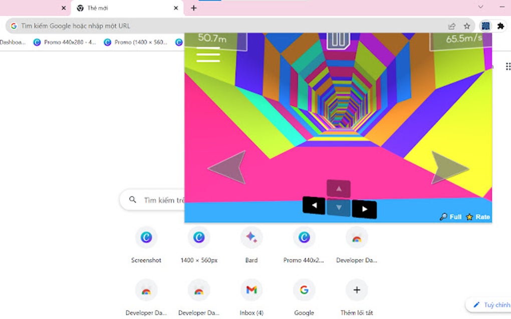 Tunnel Rush Unblocked Game para Google Chrome - Extensión Descargar
