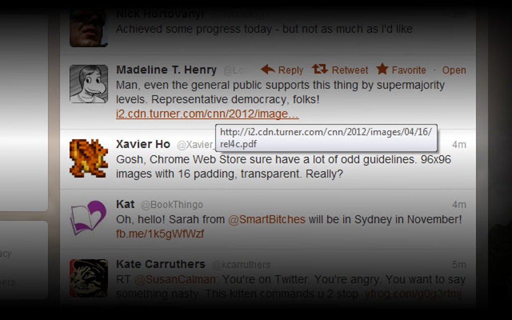 Goodbye, t.co! - bypass t.co links Google Chrome için - Eklenti İndir