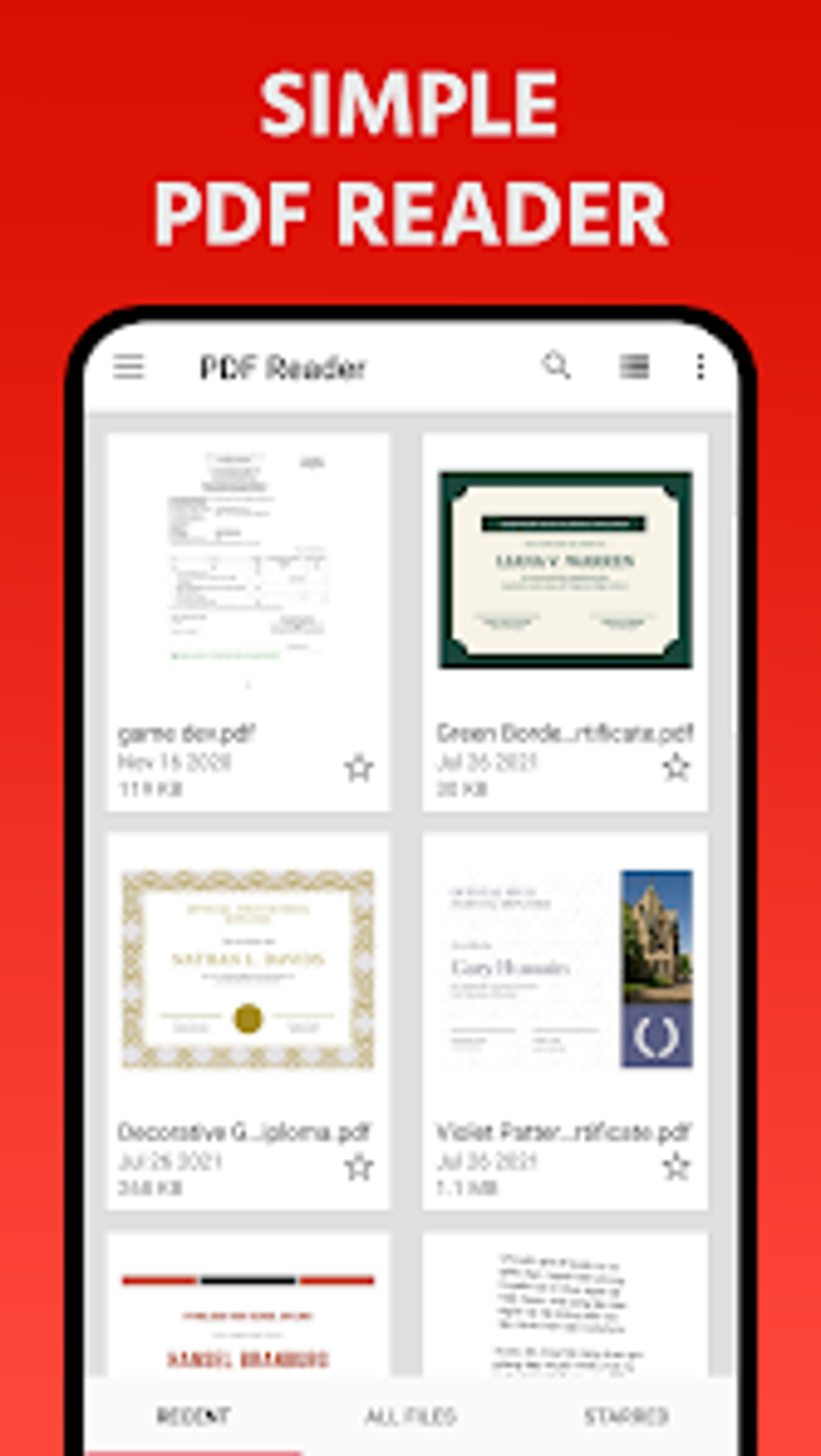 PDF Reader - PDF Viewer pour Android - Télécharger