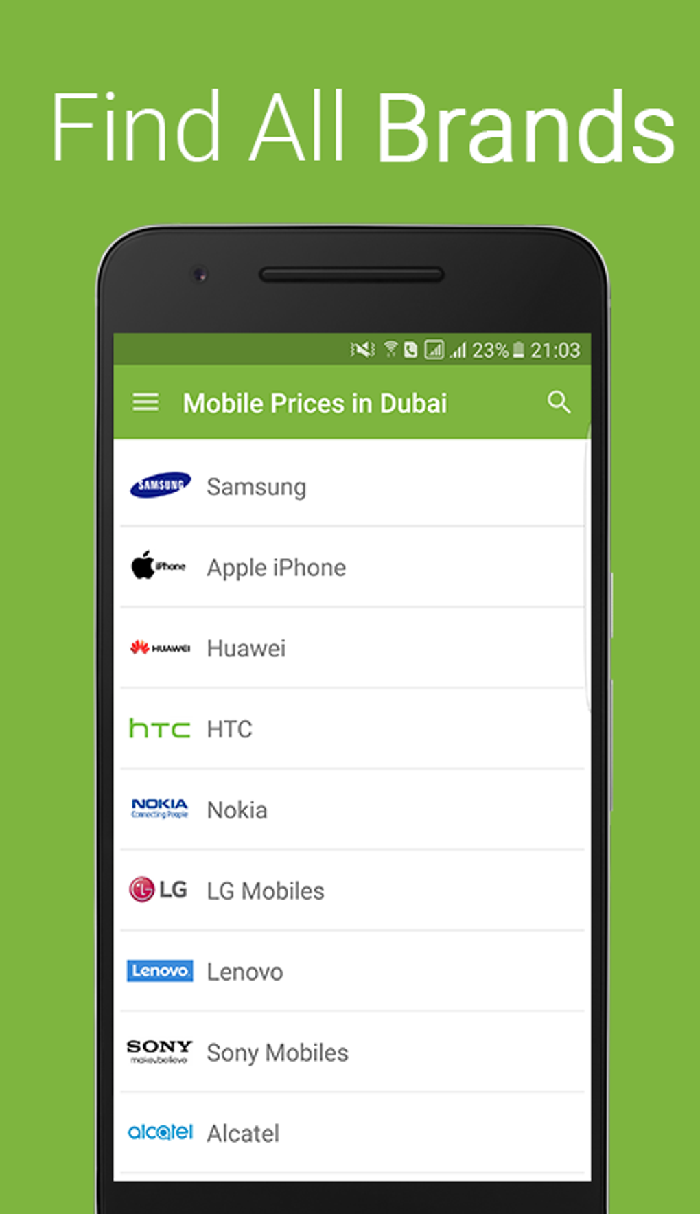 Mobile Deals & Prices in Dubai APK for Android - Download