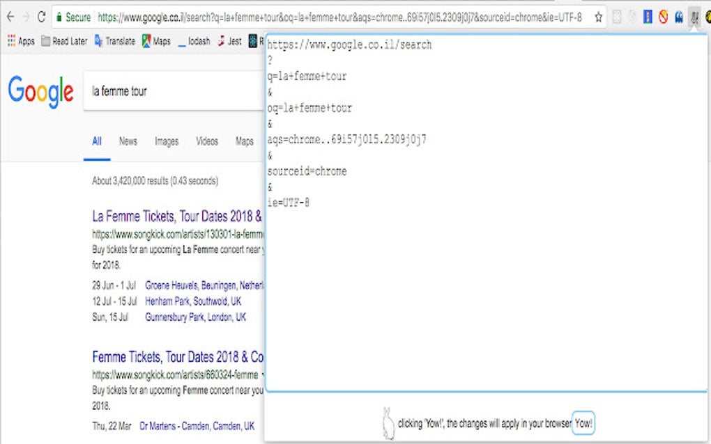 URL Rabbit - Hop Over URL Fragments para Google Chrome - Extensão Download URL Rabbit - Hop Over URL Fragments para Google Chrome - Extensão Download