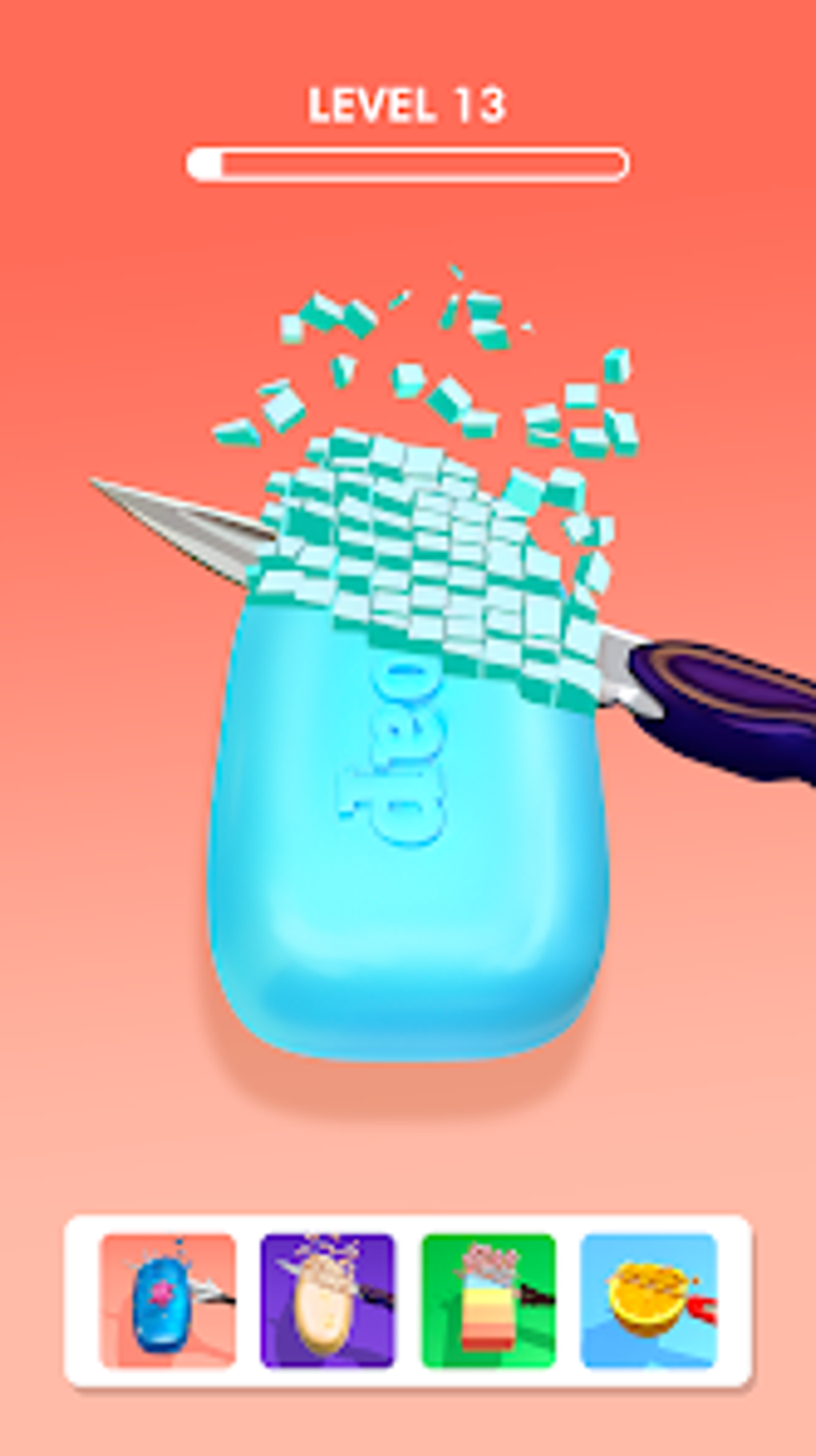 Android 용 Satisfying Soap Cutting: ASMR APK - 다운로드