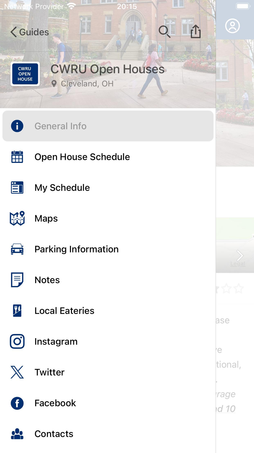 Case Western Reserve Guides for iPhone - Download