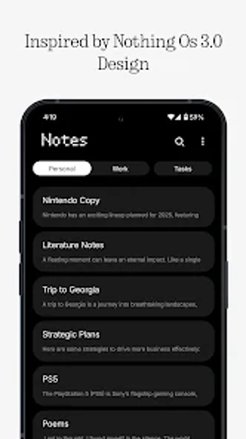 Noting Notes for Android - Download