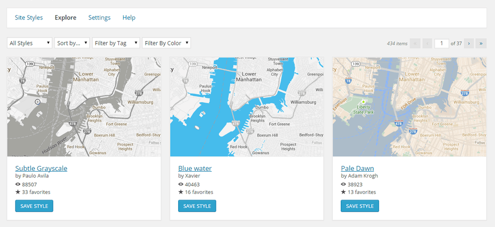 Snazzy Maps for WordPress - Download