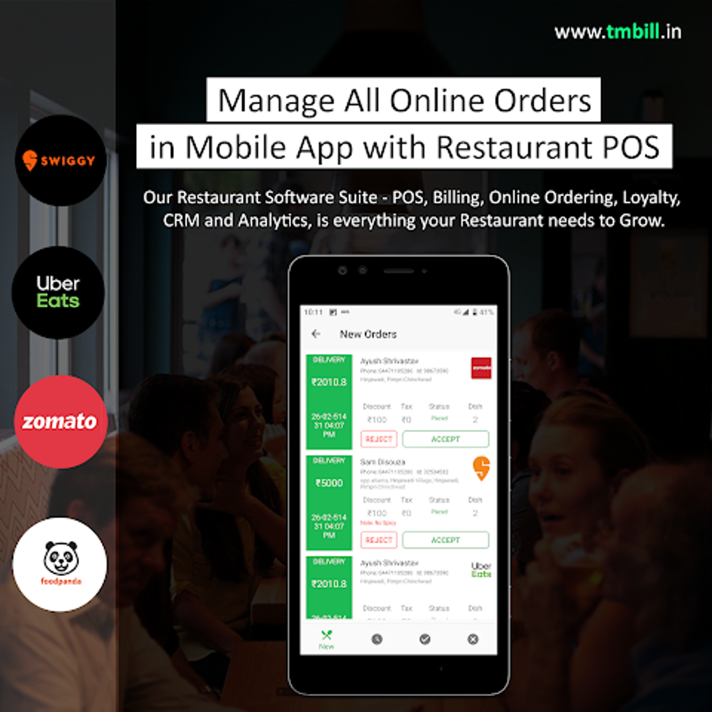 TMBill MPOS-Restaurant POS APK for Android - Download