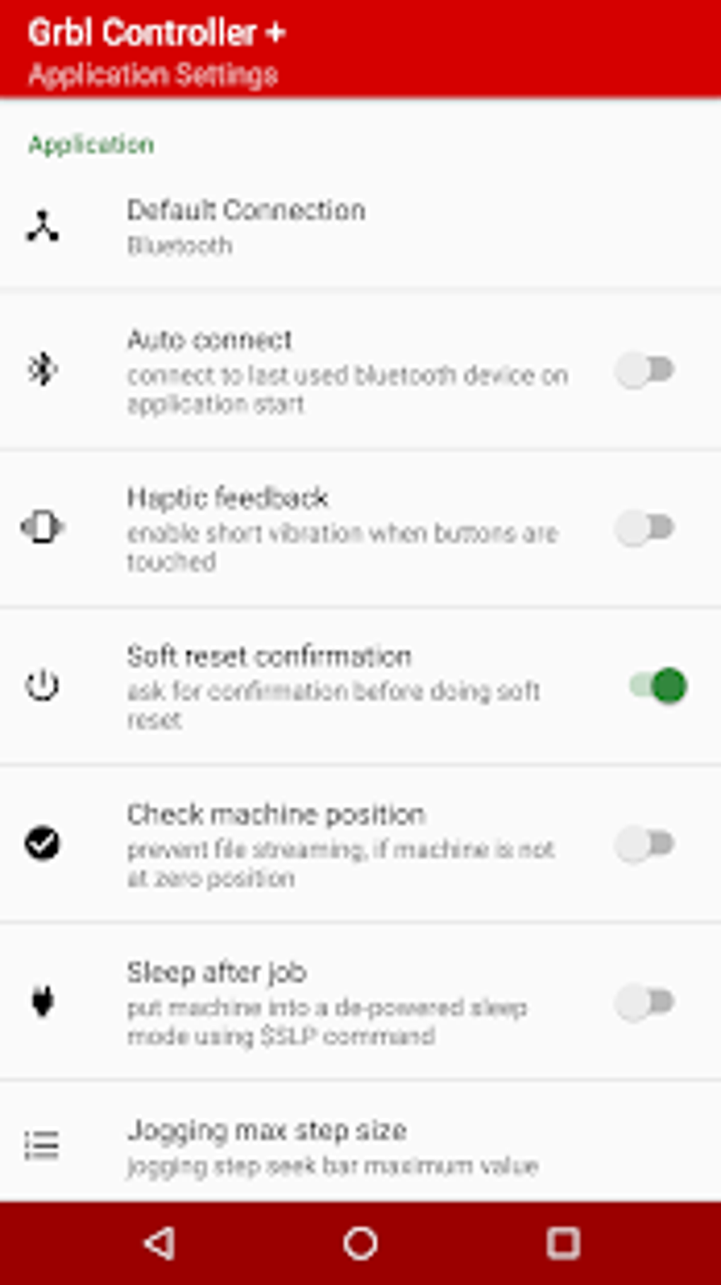 Grbl Controller para Android - Descargar