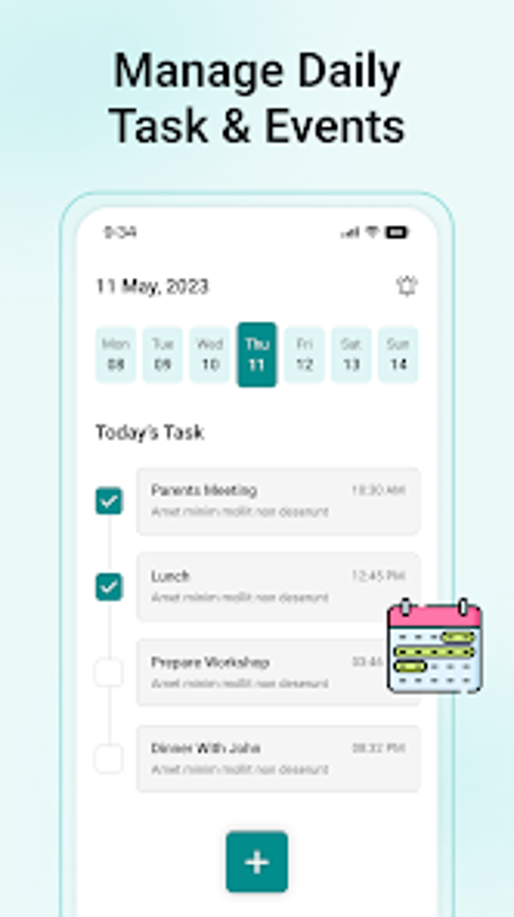 Calendar per Android - Download