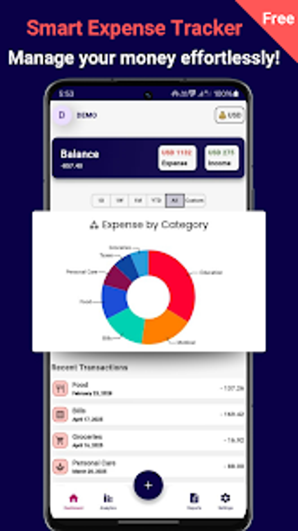 EnExpense: AI Money Manager per Android - Download