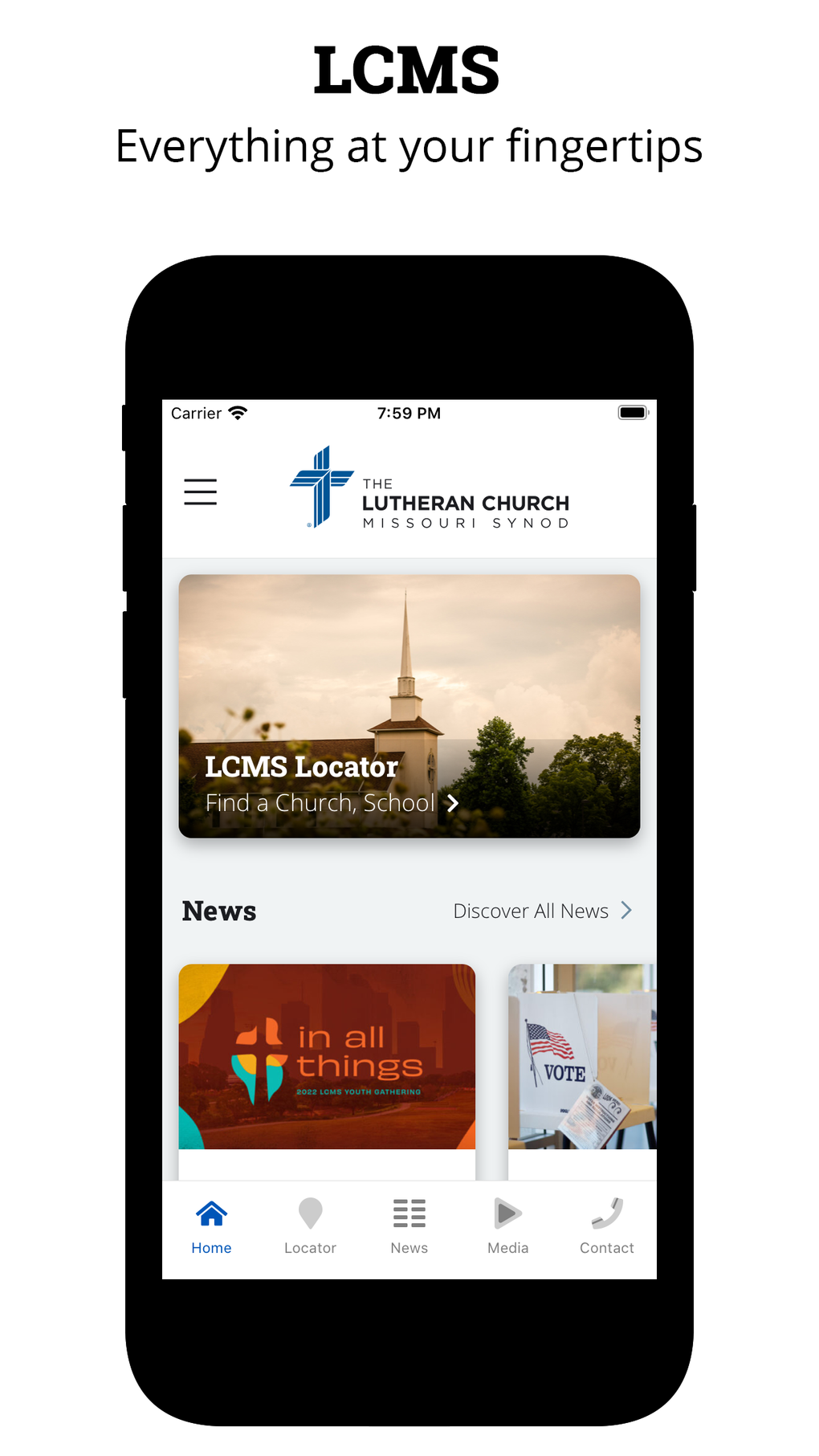 The LCMS per iPhone - Download