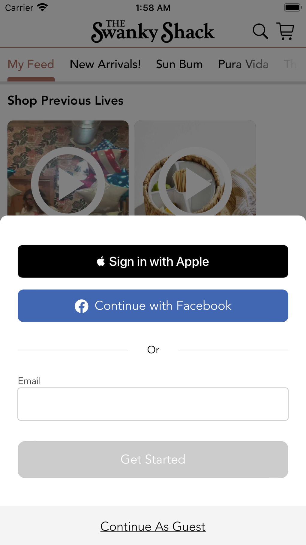 The Swanky Shack for iPhone - Download
