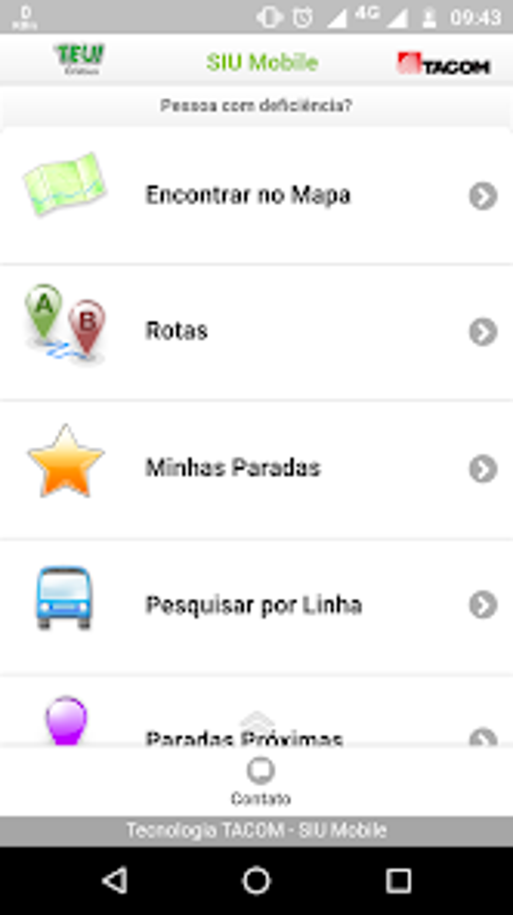 TEU Ônibus for Android - Download