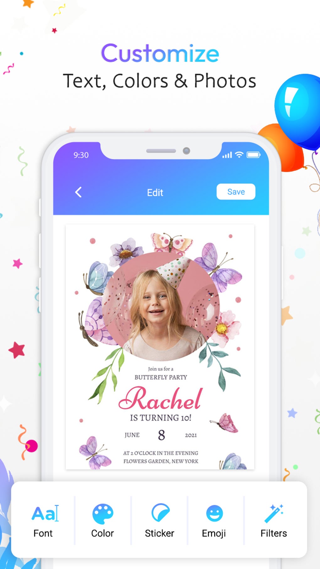 Online Invitation Card Maker For Android 
