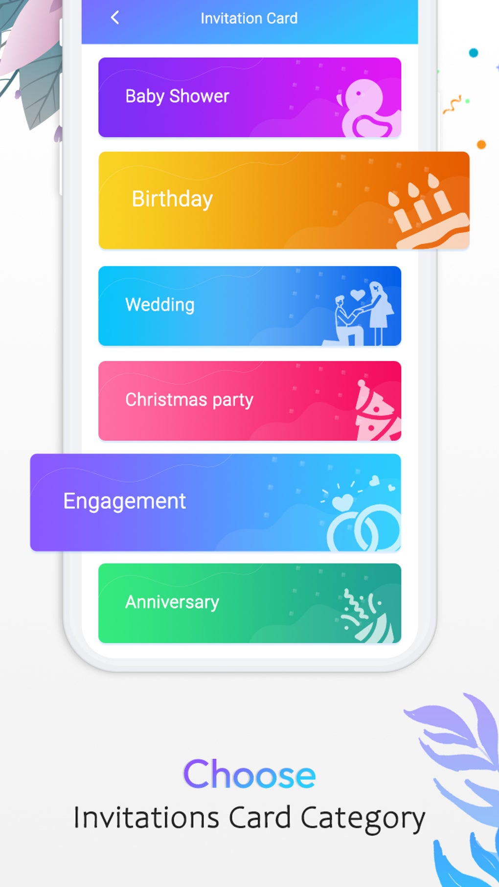 Online Invitation Card Maker For Android 