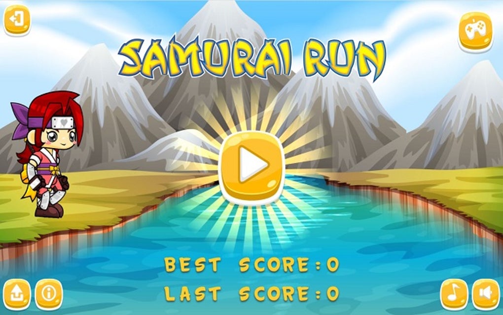 Samurai Run Game for Chrome for Google Chrome - Extension Download
