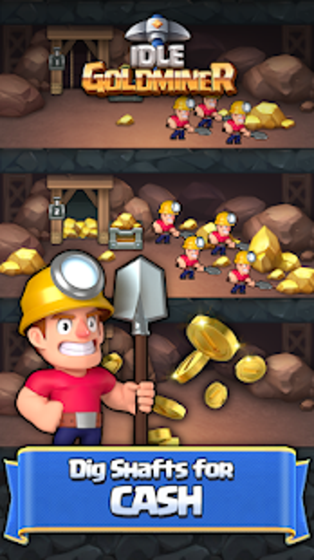 Idle Gold Miner para Android - Descargar